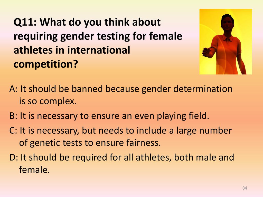 Cross Dressing Or Crossing Over Sex Testing Of Women Athletes Ppt