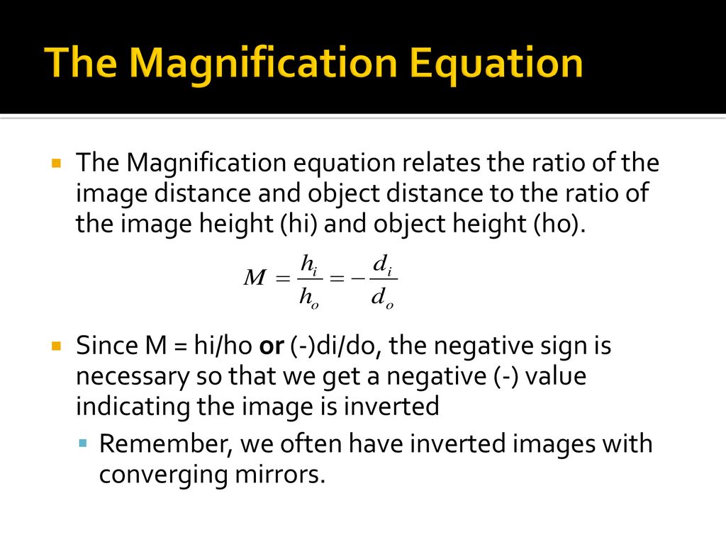 06 – Concave or Converging Mirrors - ppt download