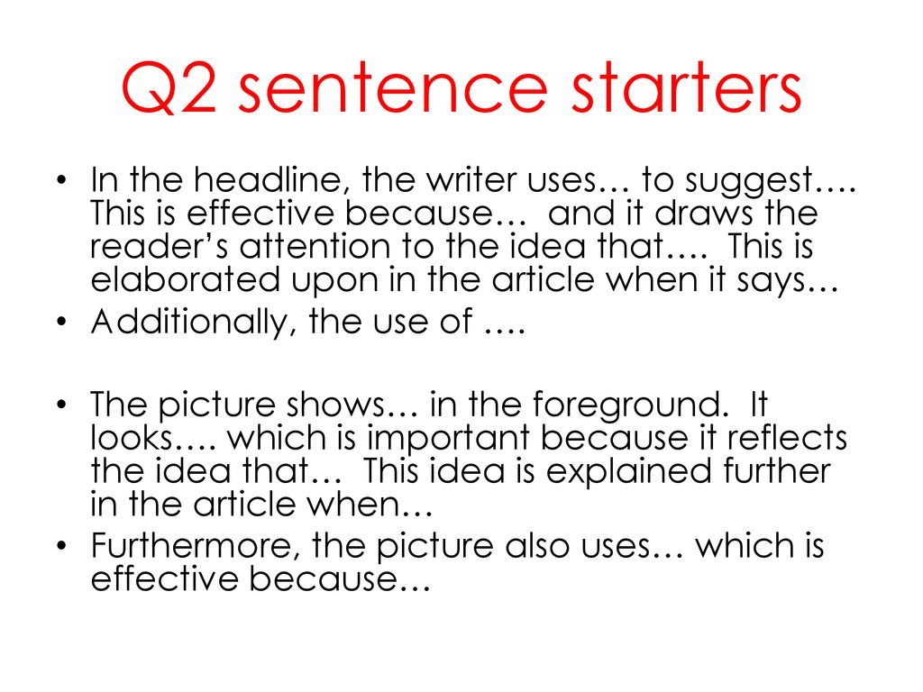 Understand the question - ppt download