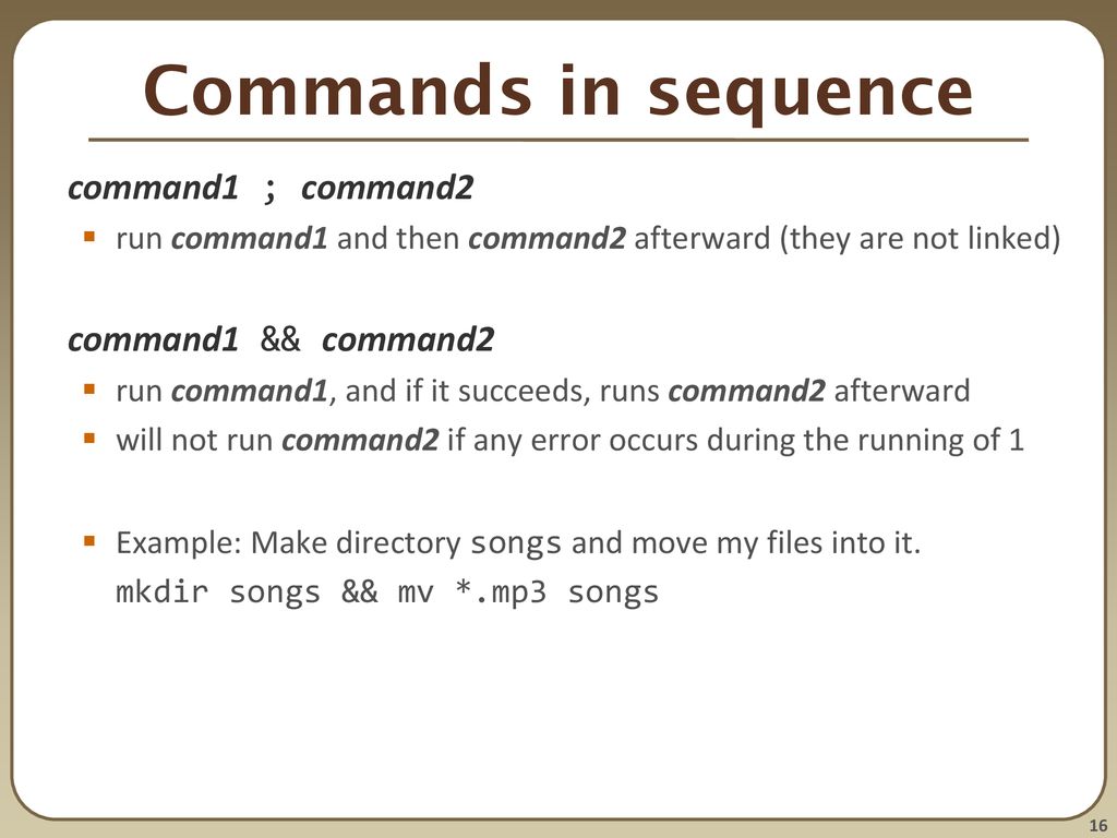 Exploring Shell Commands Streams And Redirection Ppt Download