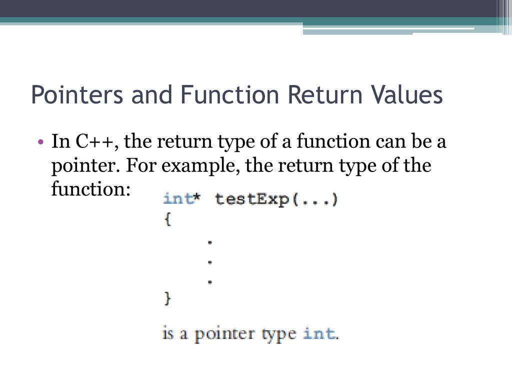 Pointer Data Type And Pointer Variables Ii Ppt Download