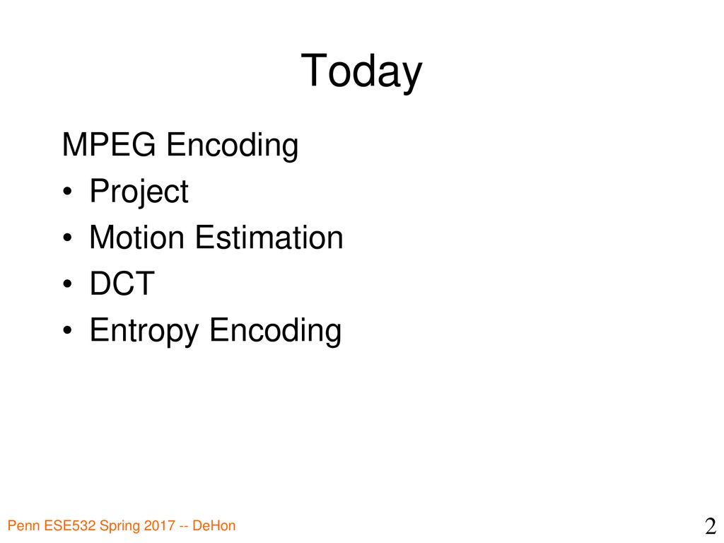ESE532: System-on-a-Chip Architecture - ppt download ESE532: System-on-a-Chip Architecture - ppt download