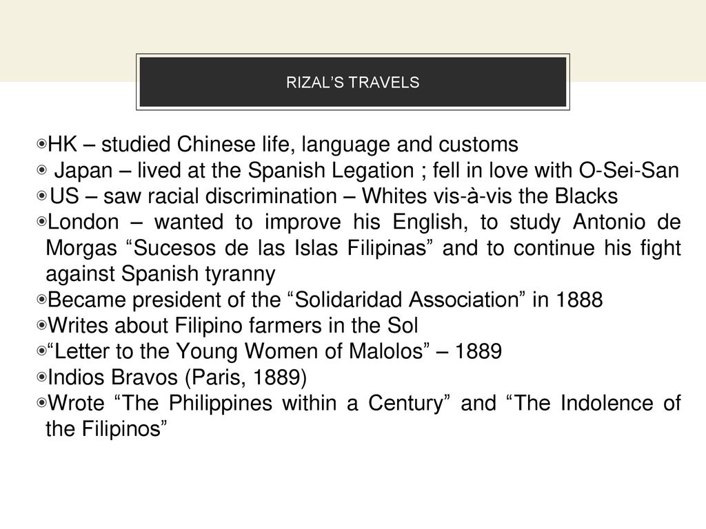 SOLUTION: JOSE RIZAL 19TH CENTURY PHILIPPINES PPT Studypool, 57% OFF SOLUTION: JOSE RIZAL 19TH CENTURY PHILIPPINES PPT Studypool, 57% OFF