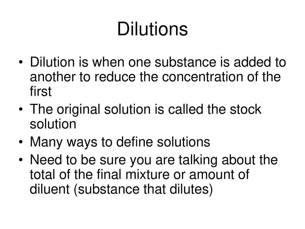 Dilution Definition French at Francis Plante blog Dilution Definition French at Francis Plante blog