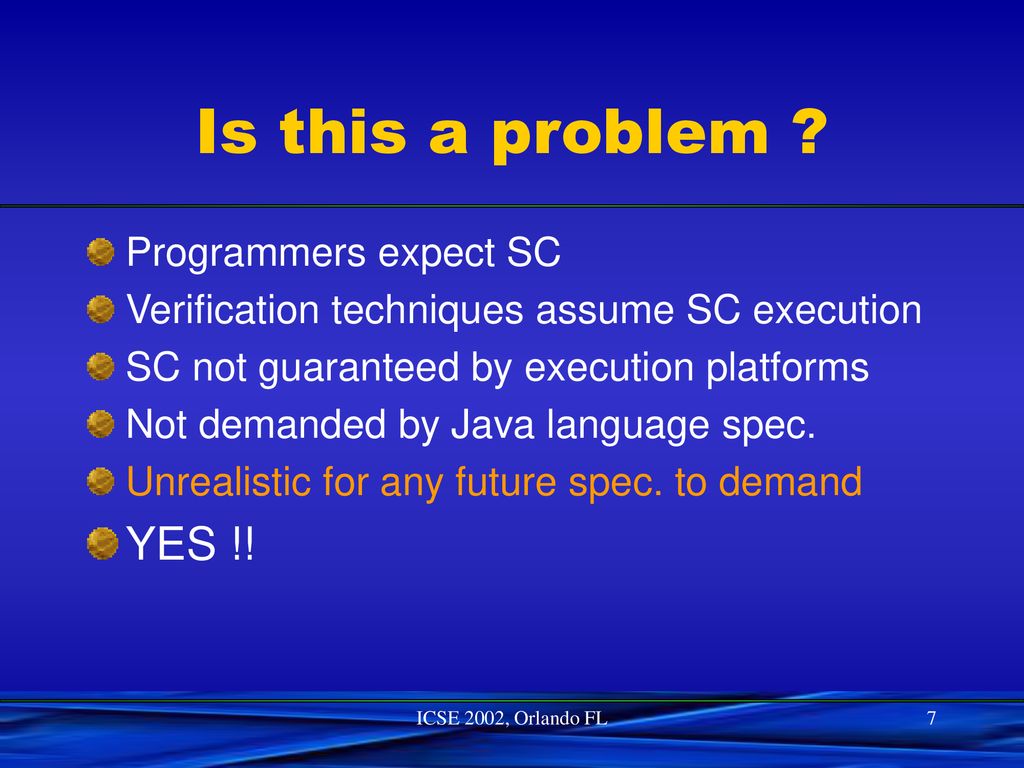 Specifying Multithreaded Java Semantics For Program Verification Ppt Download