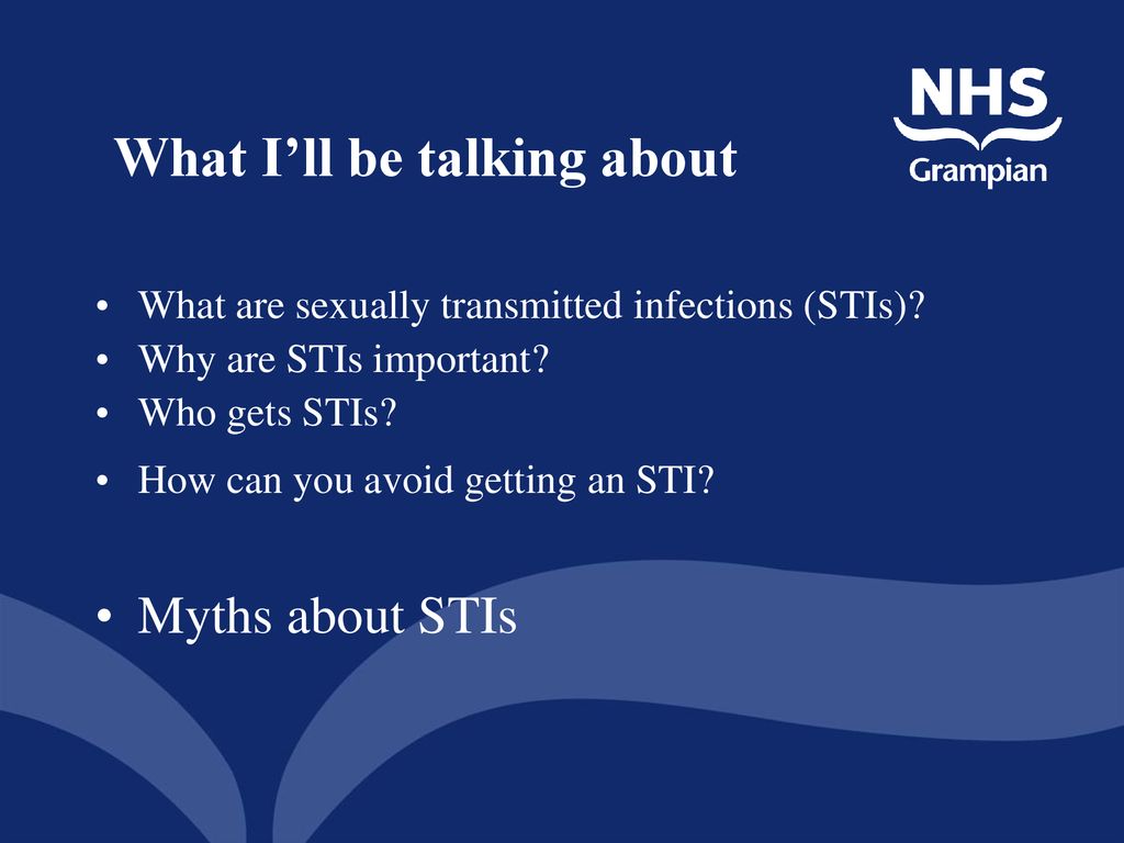 Sexually Transmitted Infections Myths And Reality Ppt Download