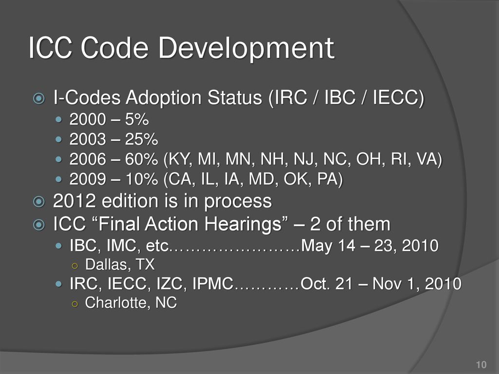 Codes & standards Report National Sunroom Association - ppt download Codes & standards Report National Sunroom Association - ppt download