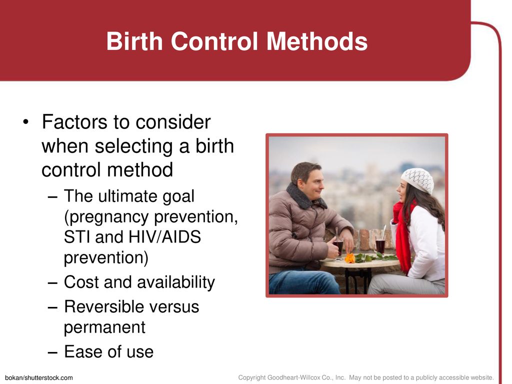 Chapter 23 Pregnancy Prevention Ppt Download