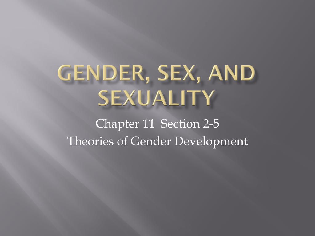 Gender Sex And Sexuality Ppt Download