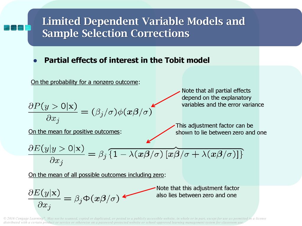 Limited Dependent Variable Models and Sample Selection Corrections ... Limited Dependent Variable Models and Sample Selection Corrections ...