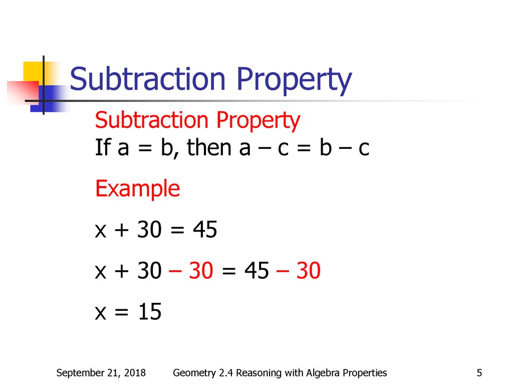 Substitution Property Of Equality Geometry Substitution Property Of Equality Geometry