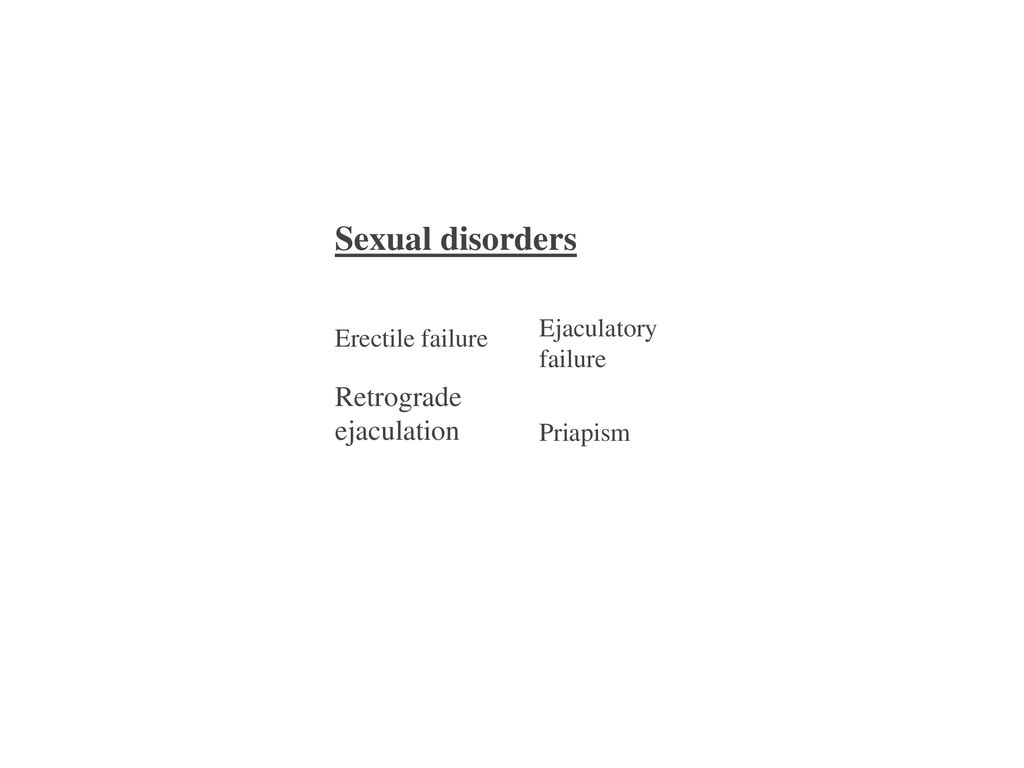 Secondary A N S Disorders Ppt Download