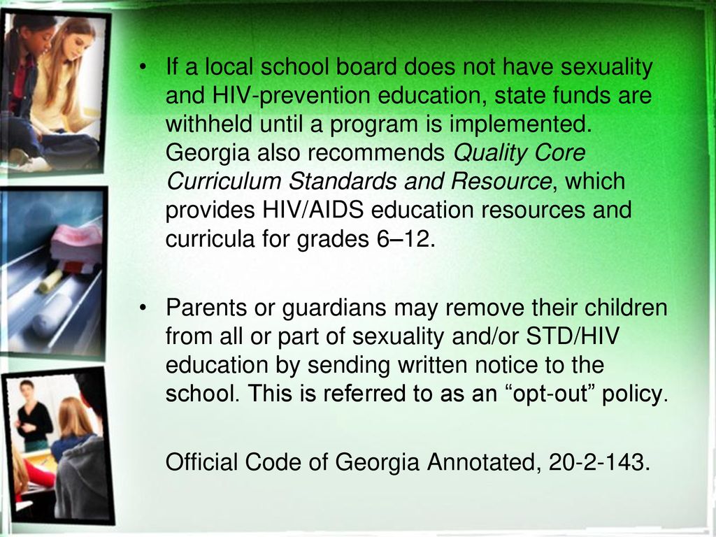 Sex Education In The Classroom Ppt Download