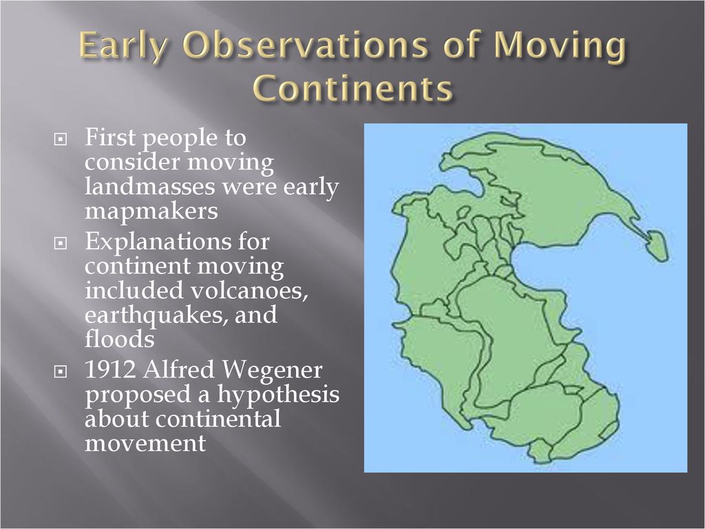 Plate Tectonics Drifting Continents Ppt Download