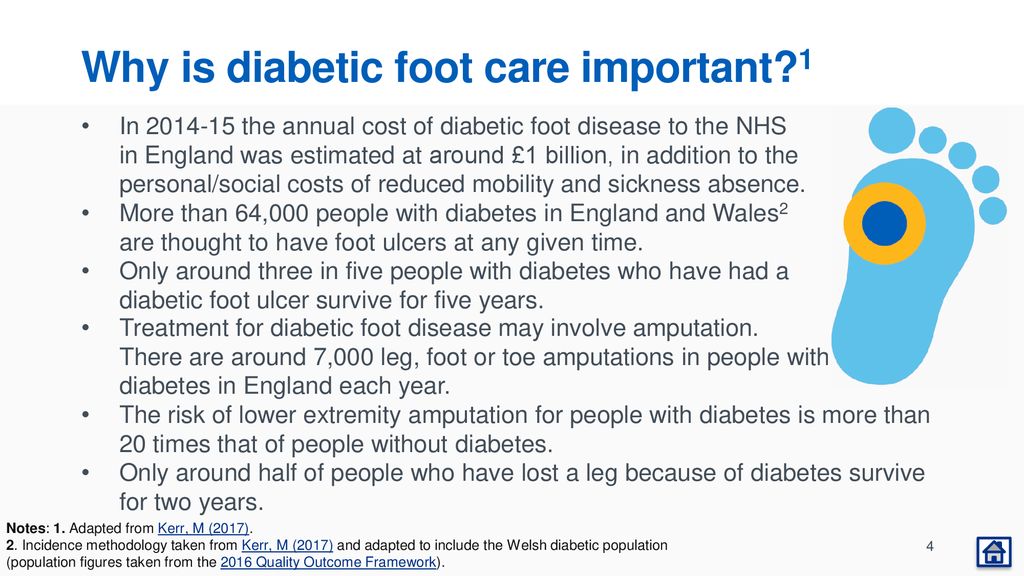 National Diabetes Foot Care Audit Hospital Admissions Report Ppt Download