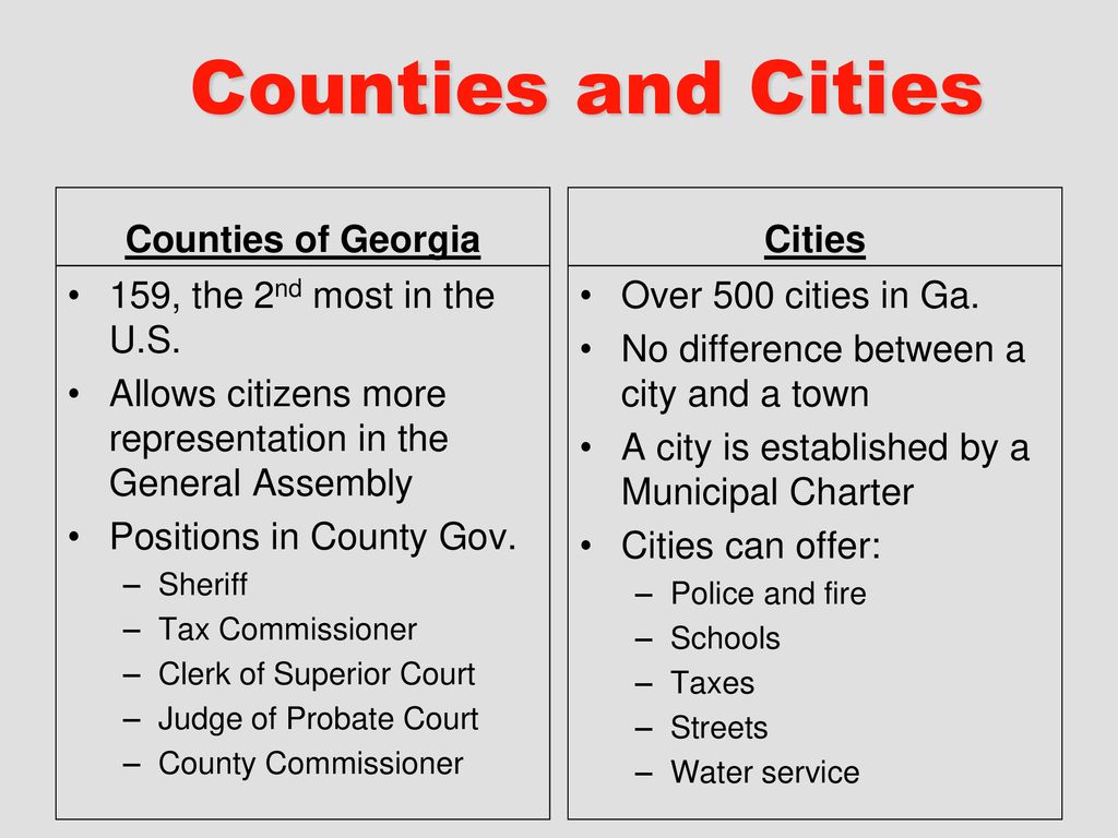 Georgias Legislative And Executivebranches Of Government Ppt Download