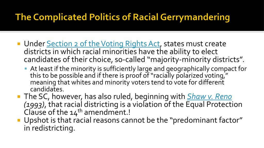 Gerrymandering When Politicians Choose Voters Ppt Download