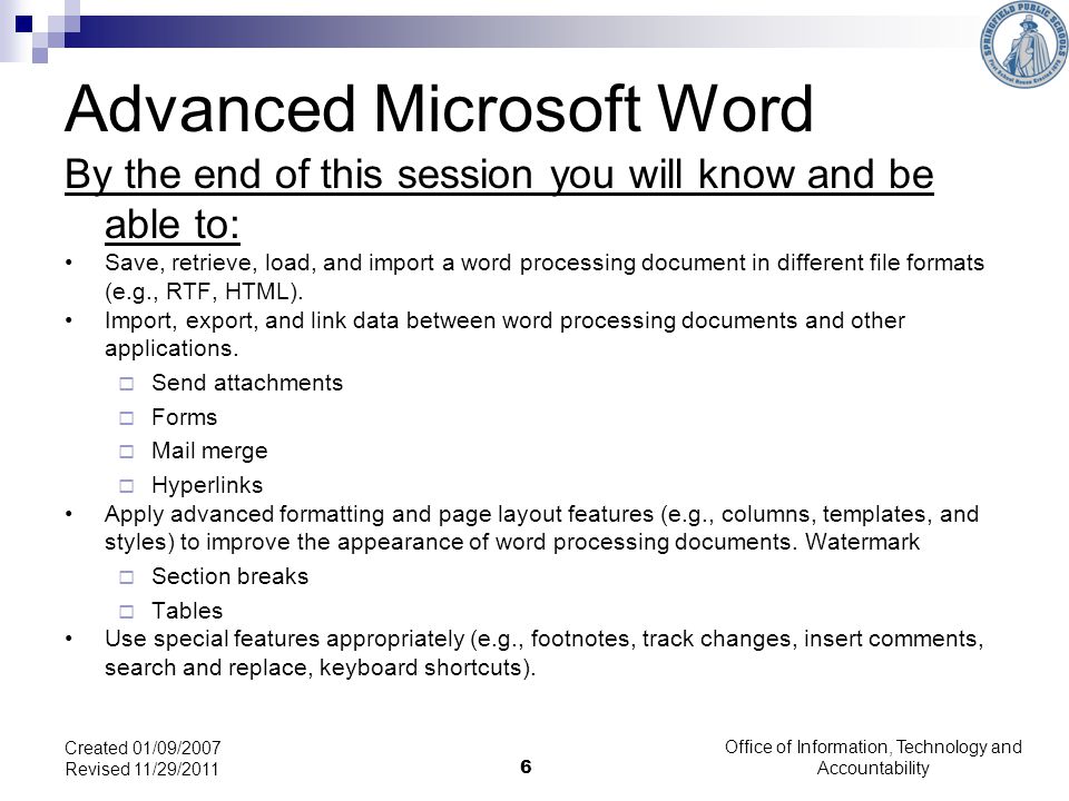 Advanced Features Of Microsoft Word - astonishingceiyrs Advanced Features Of Microsoft Word - astonishingceiyrs