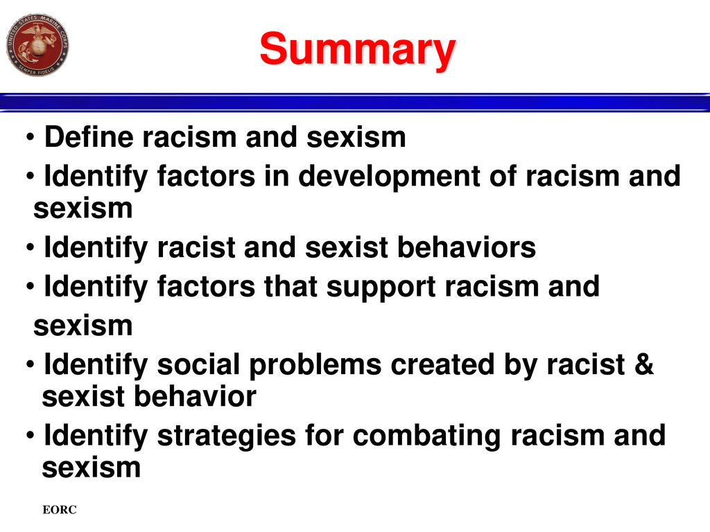 Racism And Sexism Ppt Download