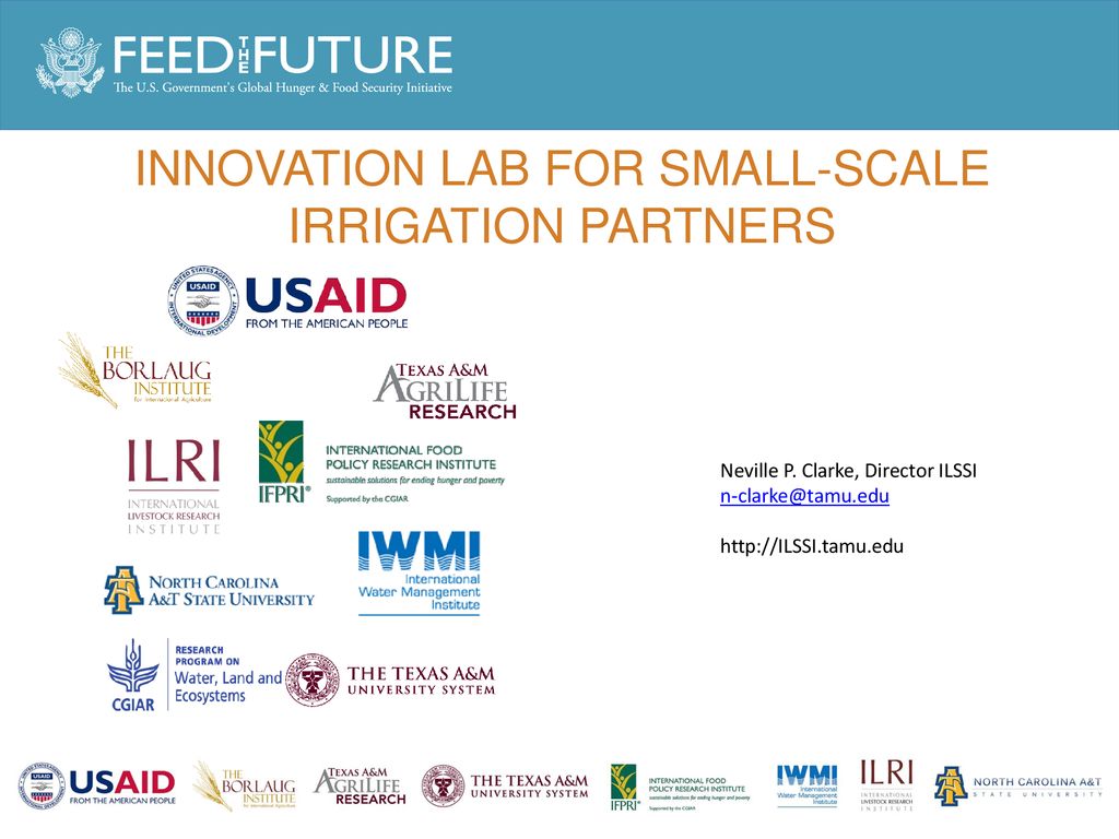 Results From The Innovation Lab For Small Scale Irrigation Ppt Download