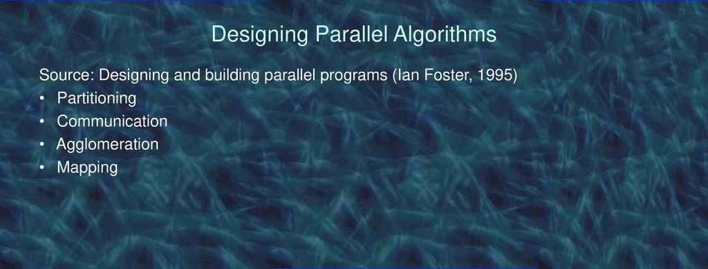 Introduction To Parallel Programming Ppt Download