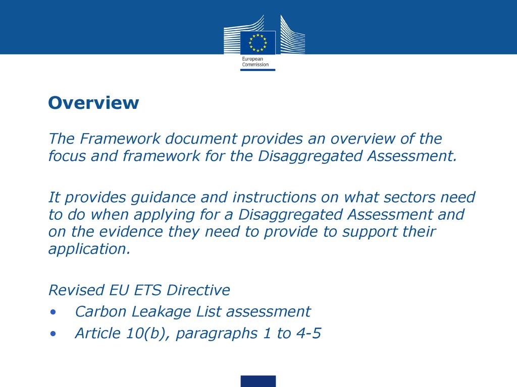 Cll “second Level” Assessments Framework For Disaggregated Assessments