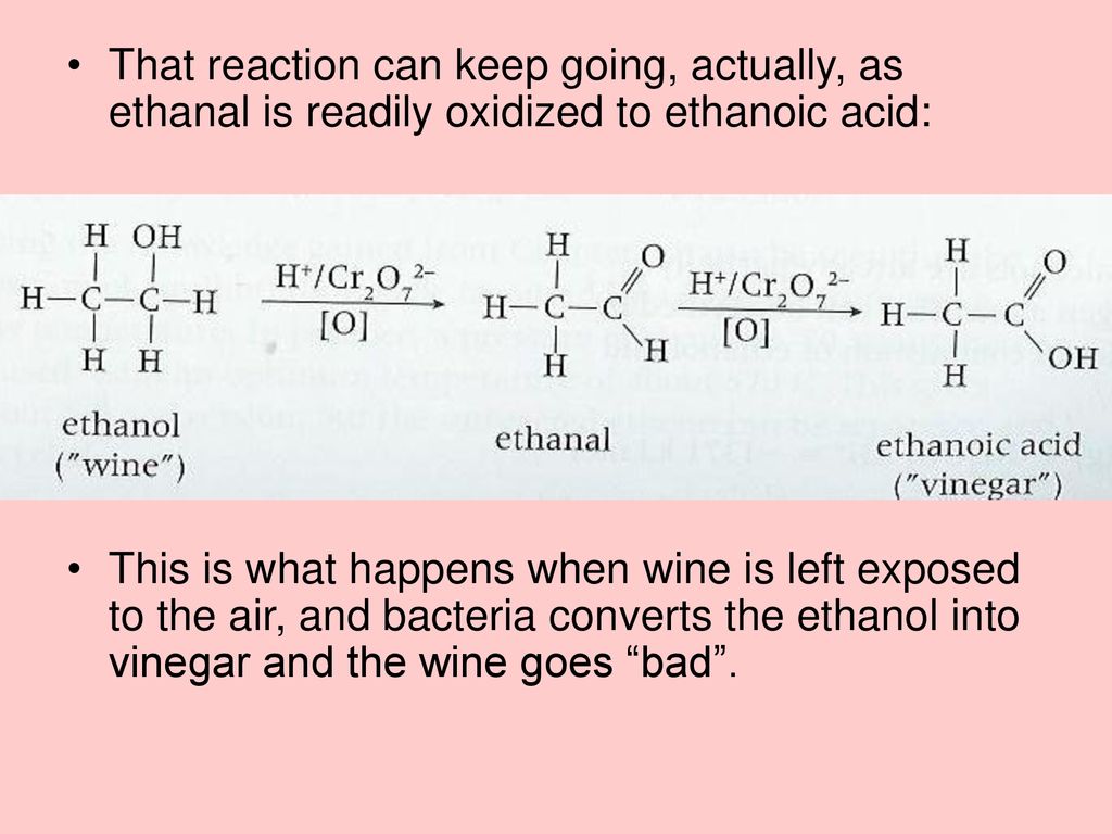 Oxidation Of Ethanol Ppt Download