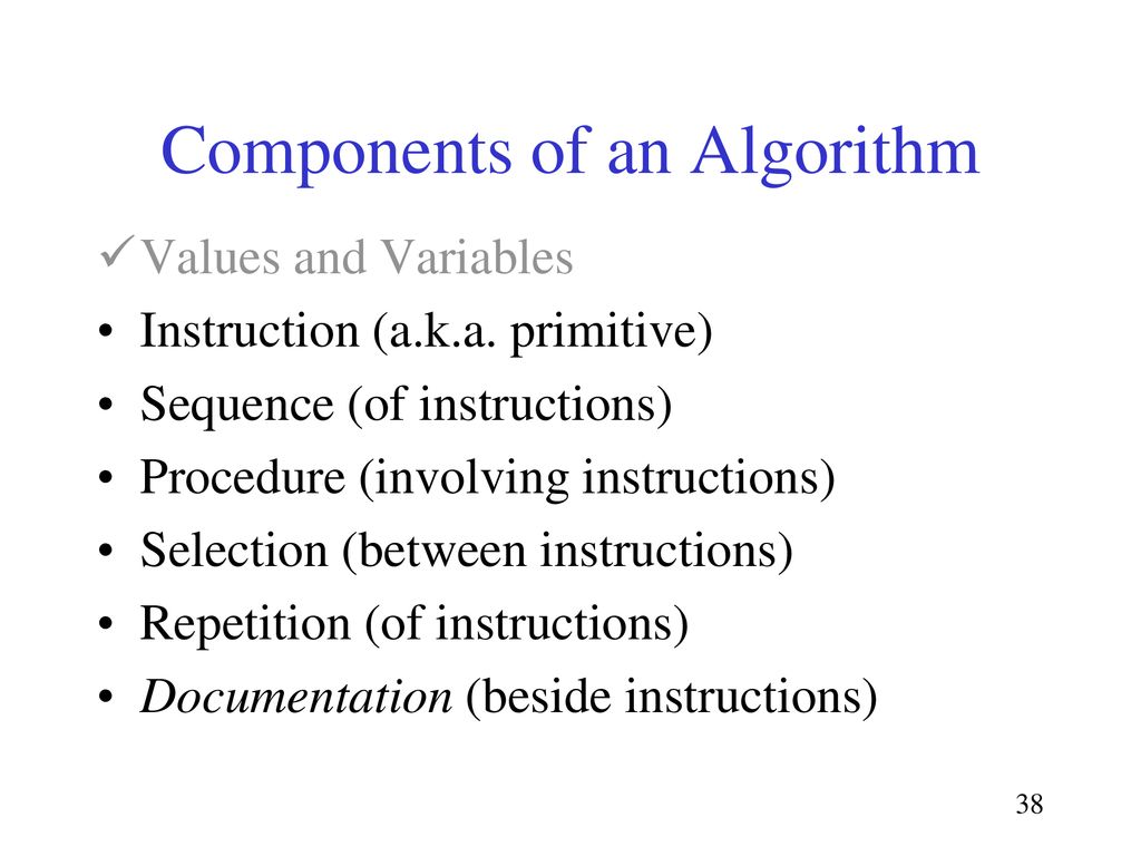 Cse1301 Computer Programming Lecture 2 Introduction To Algorithms Ppt Download 6629