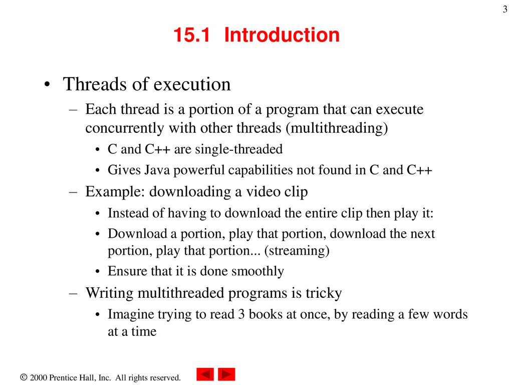 Chapter 15 Multithreading Ppt Download