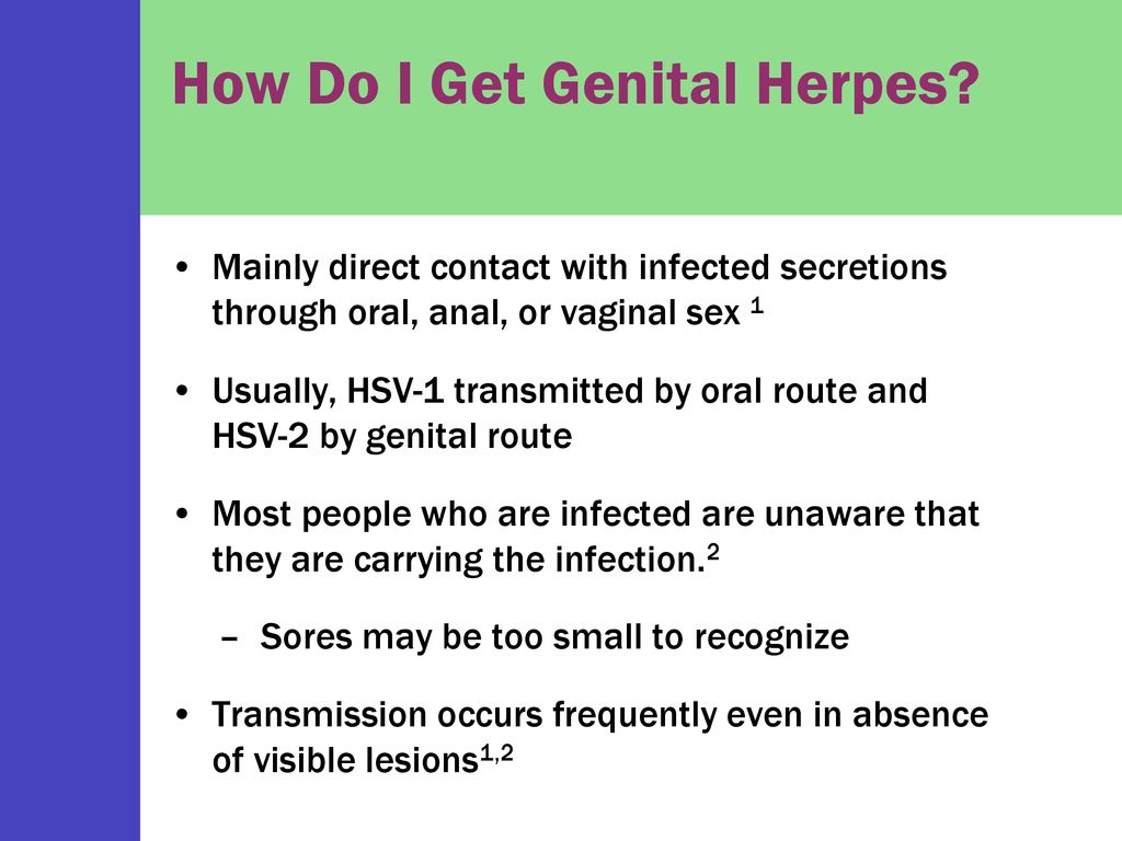 Genital Herpes Recurrent Infections Ppt Download