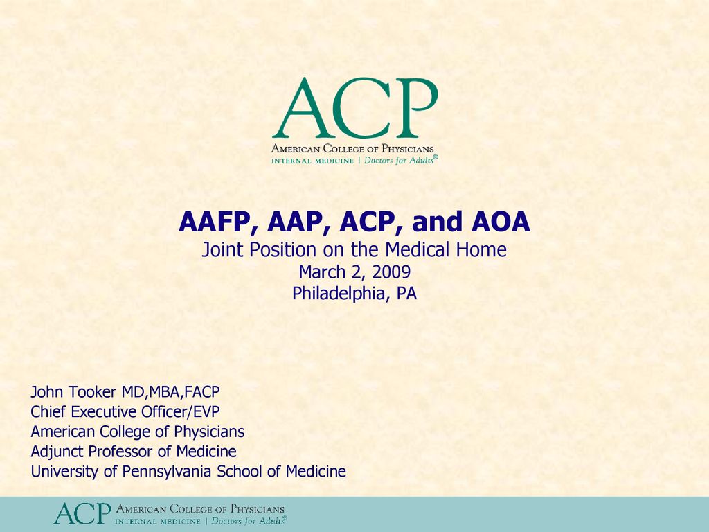 John Tooker Md Mba Facp Chief Executive Officer Evp Ppt Download