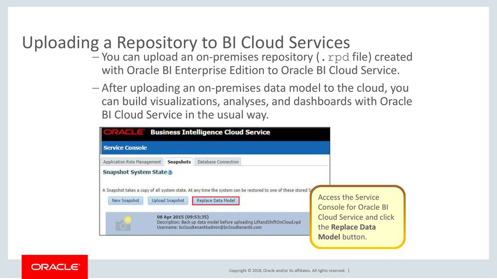 OpenWorld 2018 How to Get Value from Data in Oracle Analytics Cloud ... OpenWorld 2018 How to Get Value from Data in Oracle Analytics Cloud ...