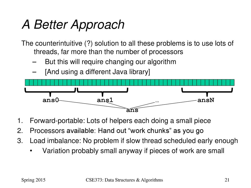 Cse373 Data Structures And Algorithms Lecture 26 Introduction To Multithreading And Fork Join 5850
