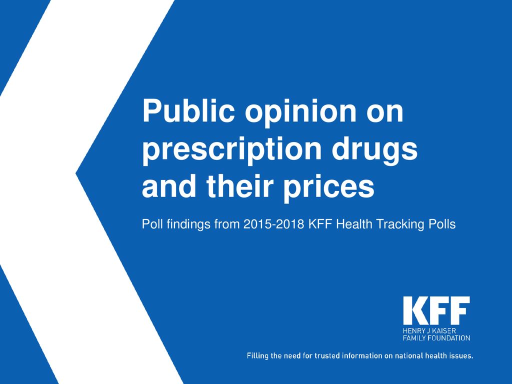 Public Opinion On Prescription Drugs And Their Prices Ppt Download
