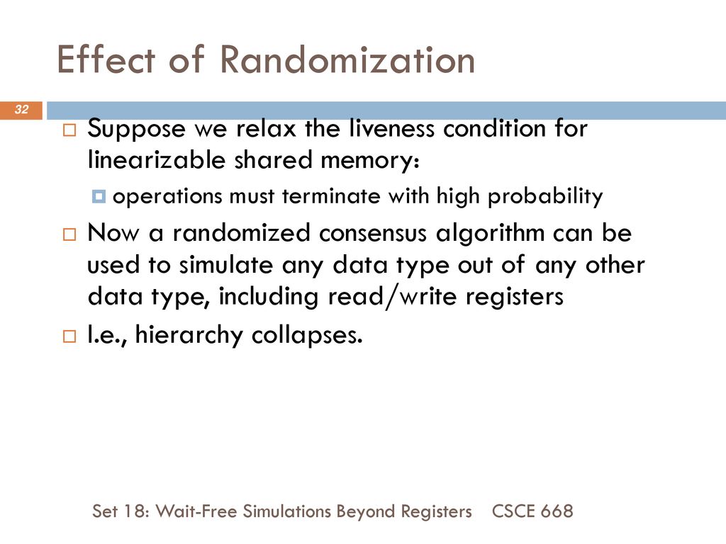 Csce 668 Distributed Algorithms And Systems Ppt Download