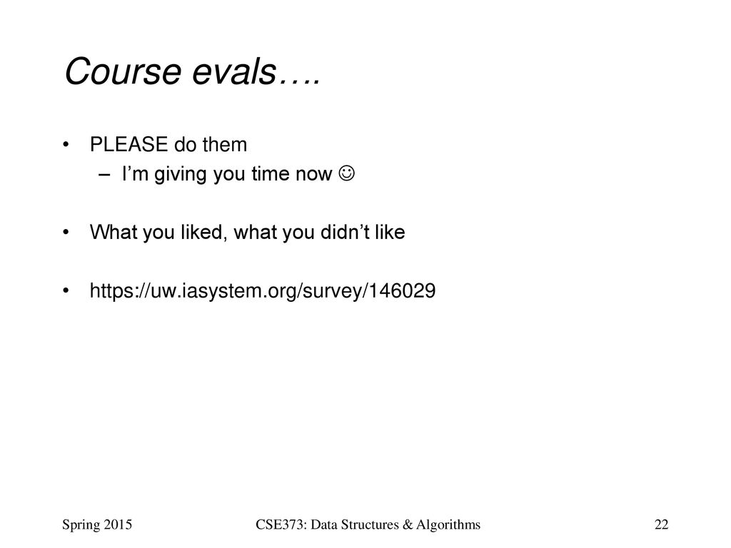 Cse373 Data Structures And Algorithms Lecture 27 Parallel Reductions Maps And Algorithm 0596