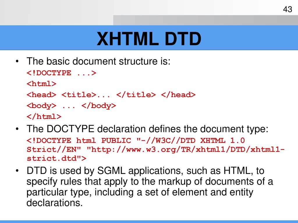 Chapter 3 Introduction To Html And Xhtml Ppt Download