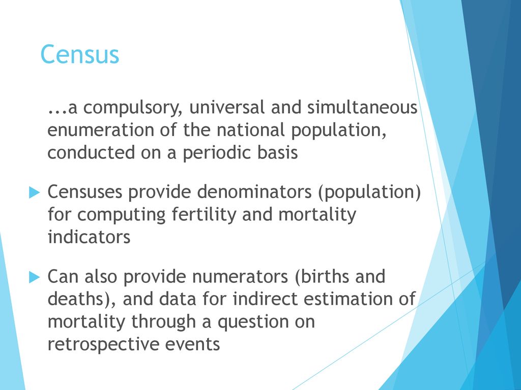 Sources of Vital statistics Data - ppt download Sources of Vital statistics Data - ppt download