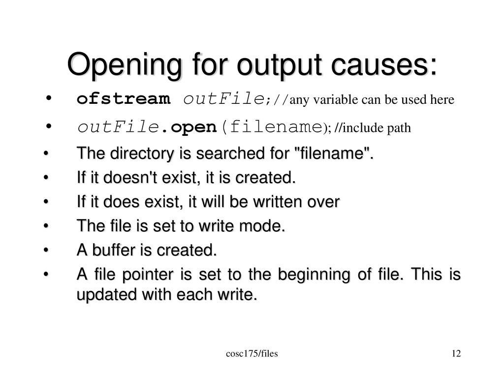 Interactive Io Input From Keyboard Must Prompt User User Friendly Ppt Download