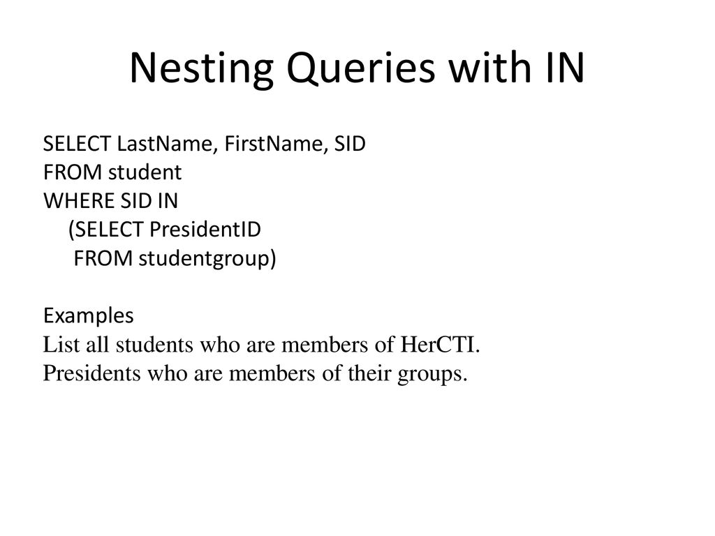 CSC 453 Database Systems Lecture - ppt download CSC 453 Database Systems Lecture - ppt download