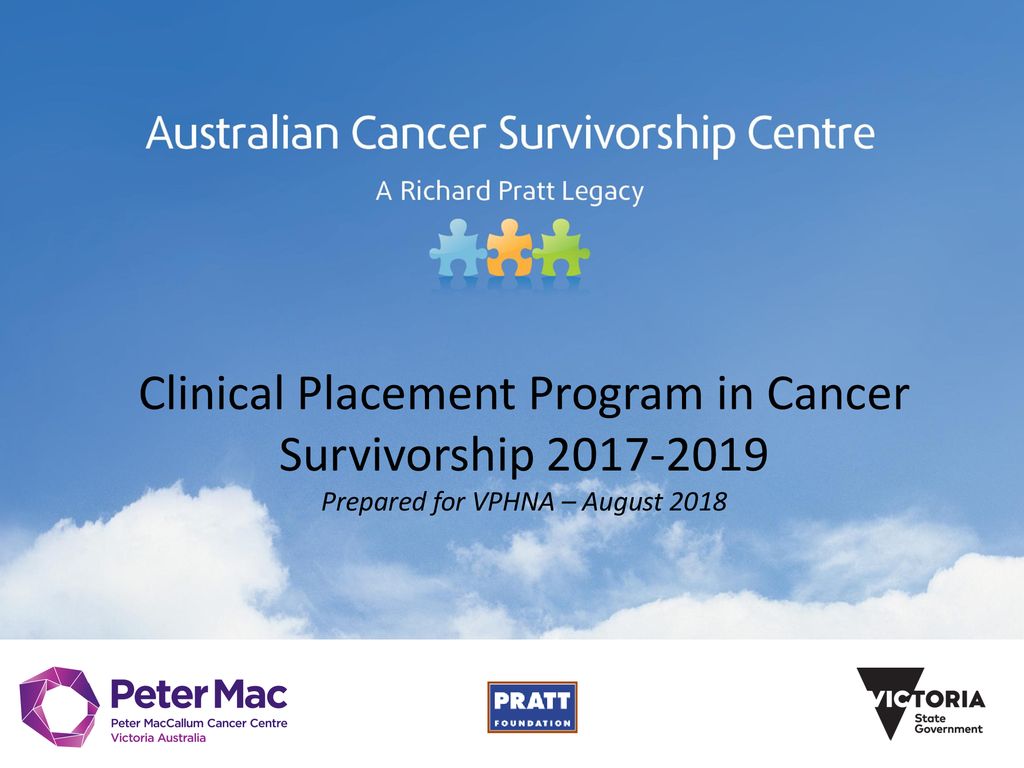 Clinical Placement Program In Cancer Survivorship Ppt Download