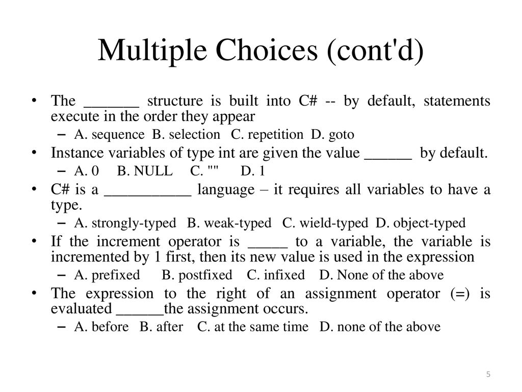 Csci 3328 Object Oriented Programming In C Chapter 4 C Control Statement Part I Exercises 1205