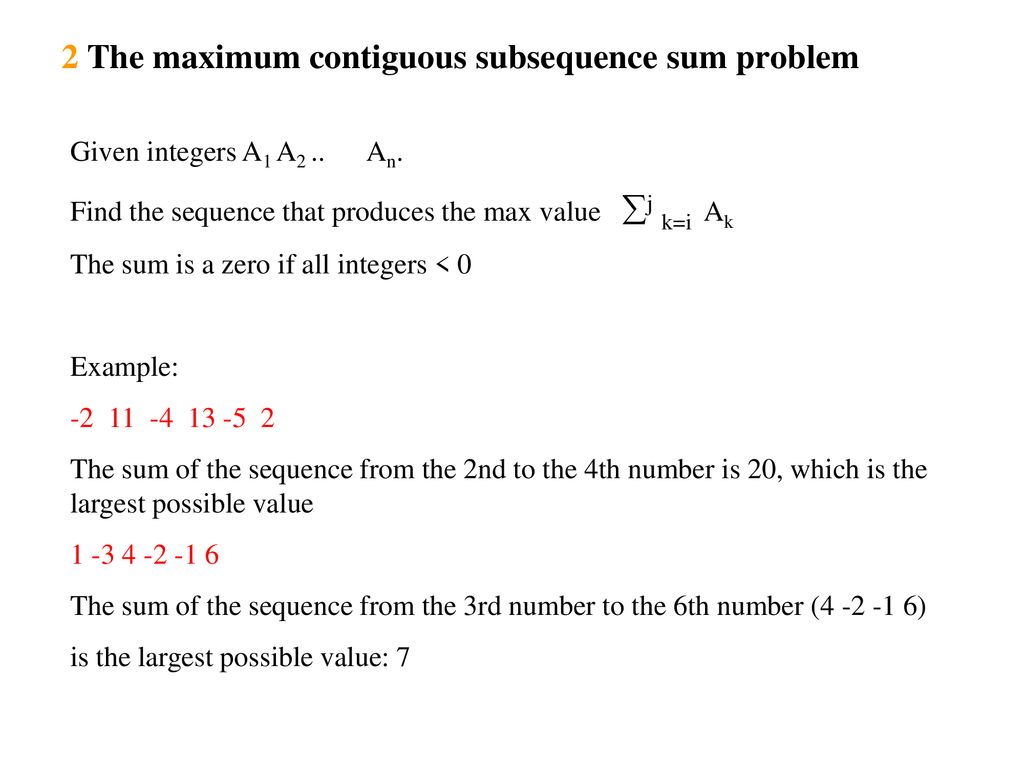 A Finite Sequence Of Operations That Solves A Given Task Ppt Download