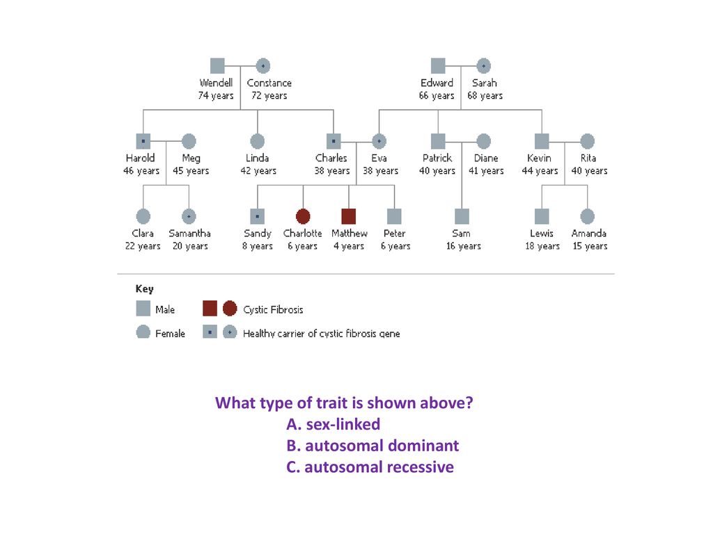 Using Pedigrees To Determine Patterns Of Inheritance Ppt Download