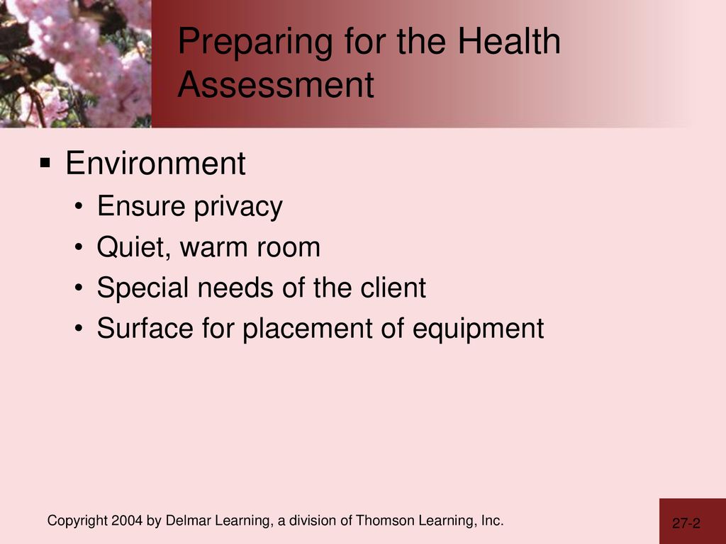 Chapter 27 Health Assessment Ppt Download