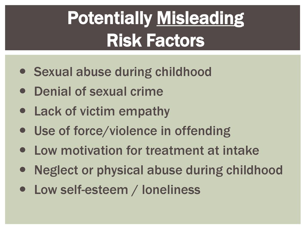 Supervision And Treatment Of Sexual Offenders Ppt Download