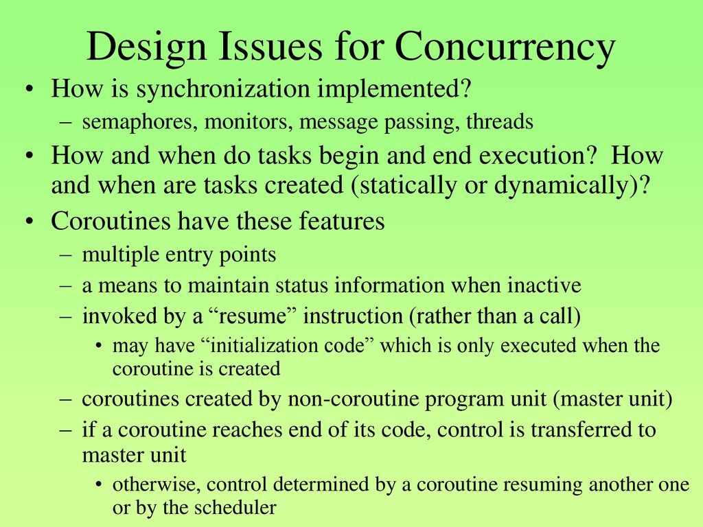 Concurrency Concurrency Simultaneous Execution Of Program Code Ppt Download 6200
