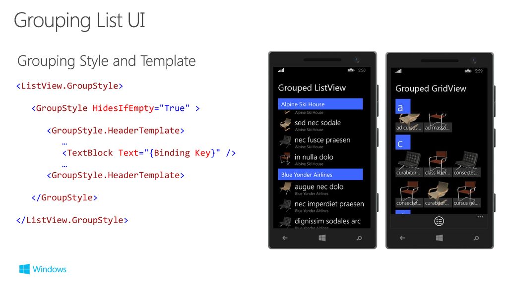 Xamarinforms Using Listview Headertemplate And Header And Footer In Xamarin Listview Control