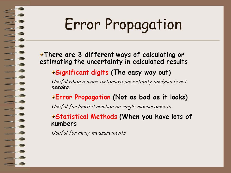 Error Analysis Ppt Video Online Download