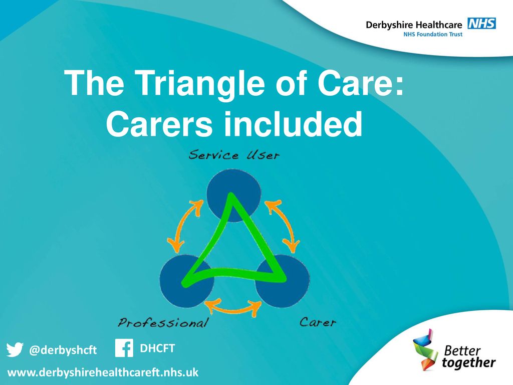 The Triangle Of Care Carers Included Ppt Download